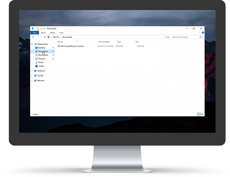 Install App - SRV Canada VRS